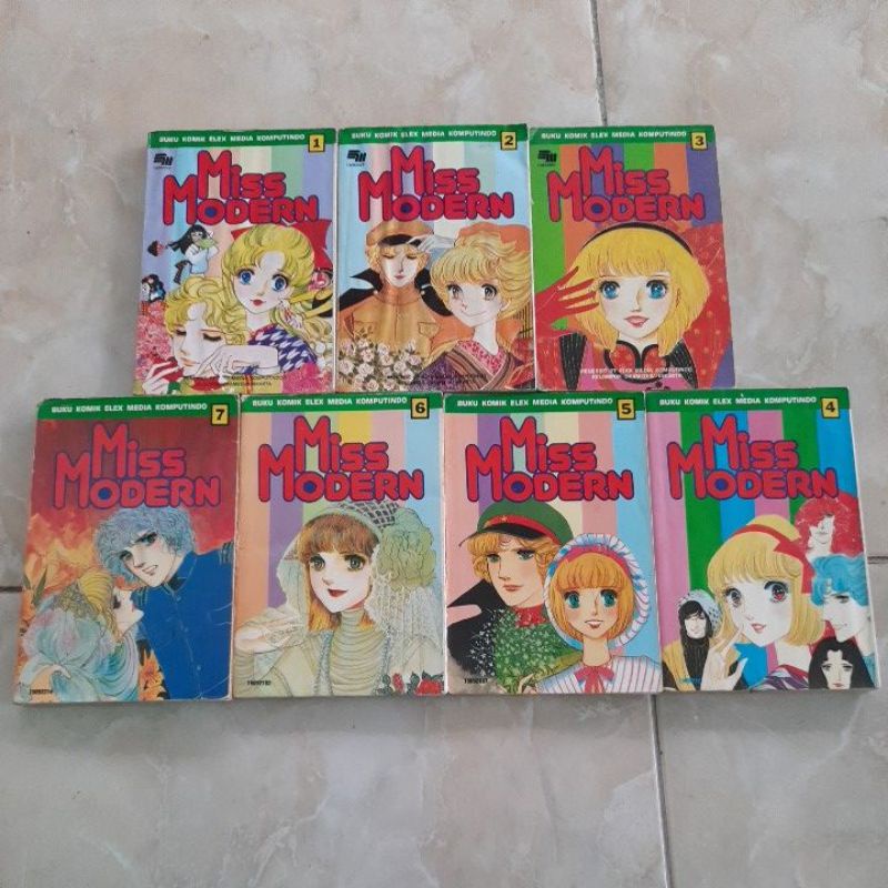 Jual Komik Miss Modern - Waki yamato (Set 7 buku) | Shopee Indonesia