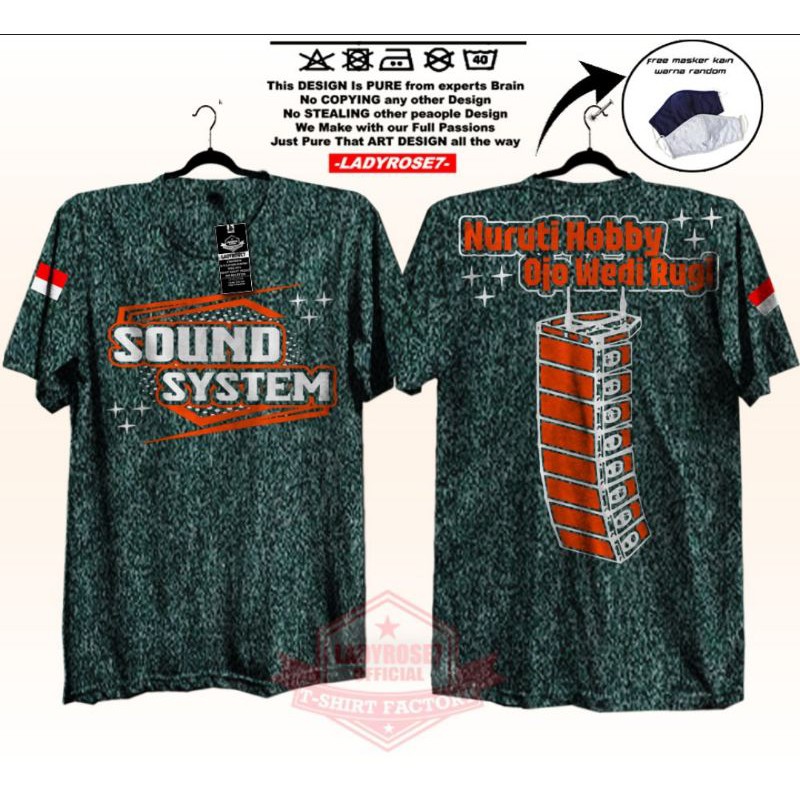 Jual Kaos Sound System Audio OSS Operator Sound System Gantung | Shopee ...