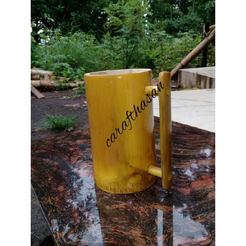 Jual gelas bambu mug bambu | Shopee Indonesia