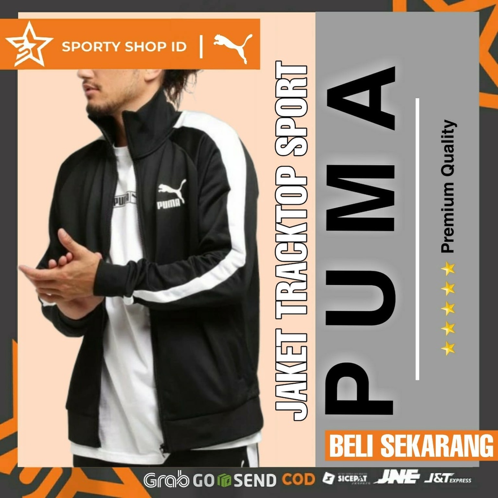 Jual Jaket Olahraga TrackTop Sport Joging Gym Senam Lari Branded Slim ...