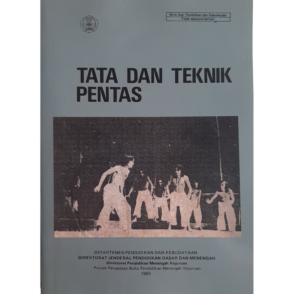 Jual TATA TEKNIK PENTAS-buku seni-buku seni pertunjukan-teknik ...