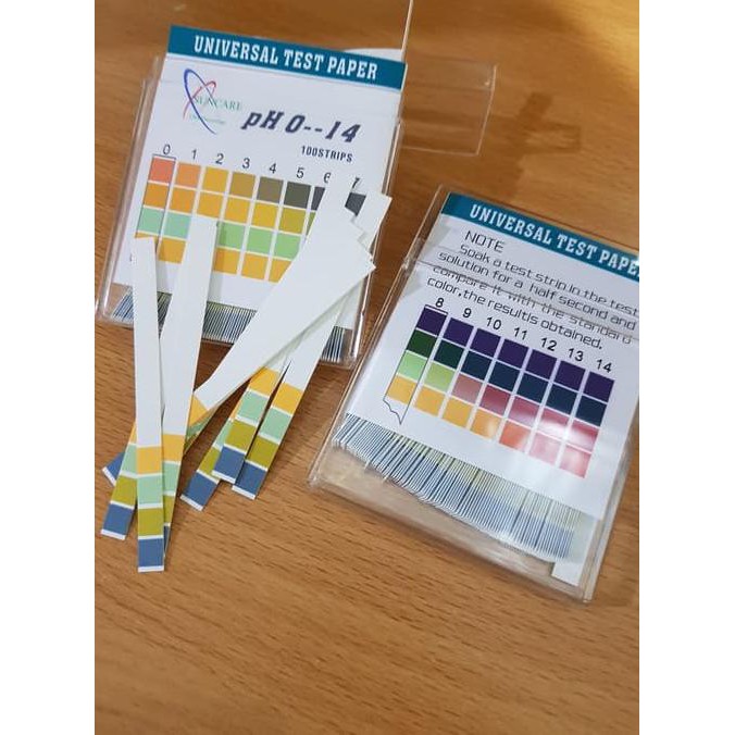 Jual Kertas lakmus 100 pcs suncare ph paper 100 strip Universal test ...