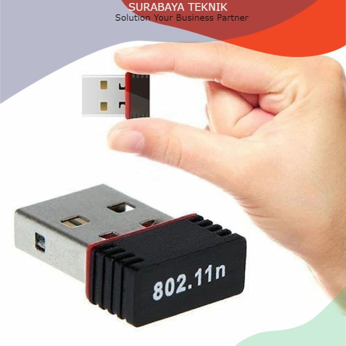 Jual ST USB WIRELESS ADAPTER WIFI DONGLE 150 Mbps | Shopee Indonesia