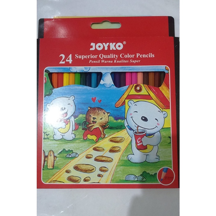 Jual Joyko Color Pencil CP-24PB (24 color) | Shopee Indonesia