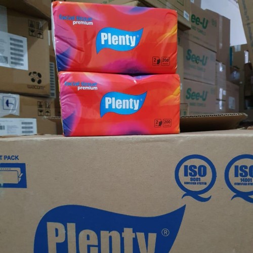Jual Plenty® Facial Tissue Premium 1 pack 200sheet | Shopee Indonesia