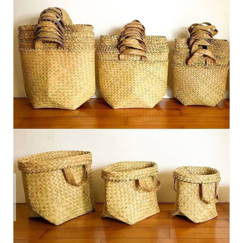 Jual cover pot purun | Shopee Indonesia