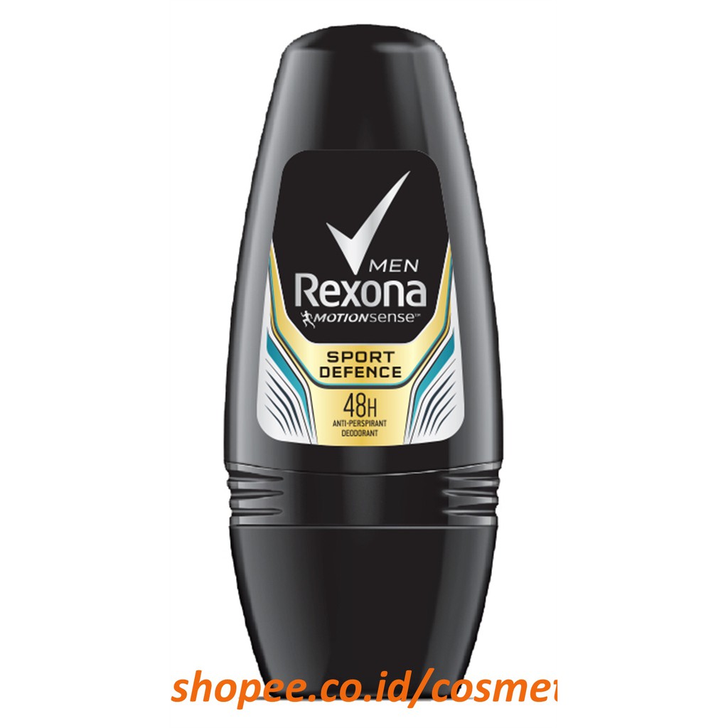 Jual REXONA MEN ANTI-PERSPIRANT DEODORANT ROLL ON SPORT DEFENCE 50ML | Shopee Indonesia