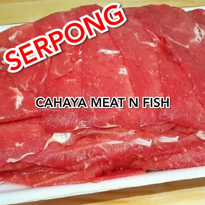 Jual 250gr Daging Sapi Beef SIRLOIN Slice (Less Fat) | Shopee Indonesia
