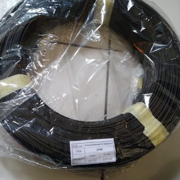Jual Dropcore 1 core / Cable Fiber Optik Precon / FTTH 200M/325/275/250 ...