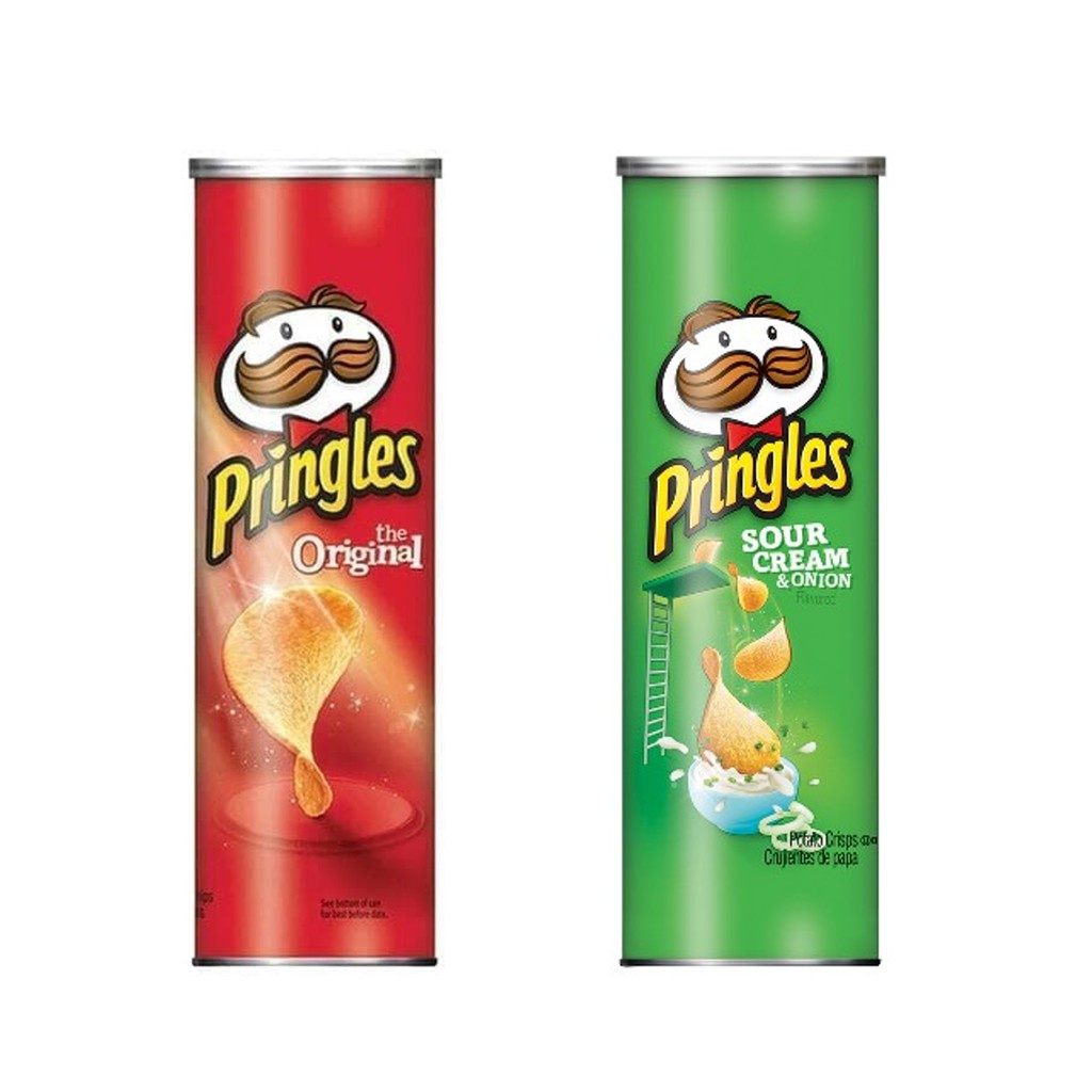 Jual Pringles POTATO CRIPS 102g All Varian | Shopee Indonesia