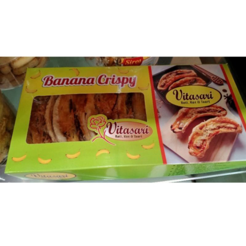 Jual Banana Crispy Vitasari Bakery - Banana Crispy Bandung - Oleh-oleh ...