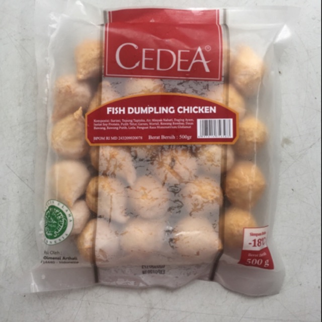 Jual Cedea dumpling chicken 500gr | Shopee Indonesia