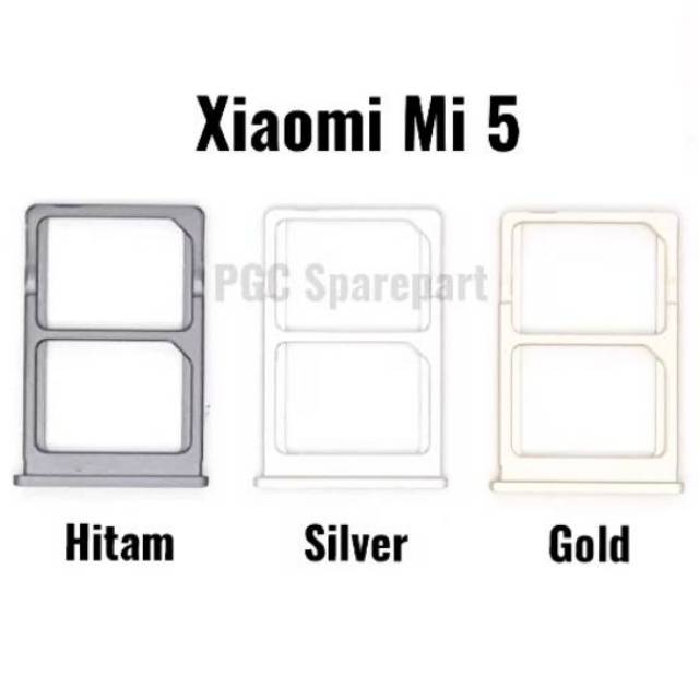 Jual Sim Tray Xiaomi Mi5 / Mi 5 / 2015105 Simcard Simlock Simtray Slot ...