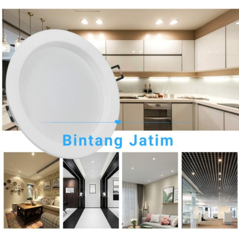 Jual LED Downlight Inbow 6/9/12/15/18/24 Watt / Downlight Panel ...