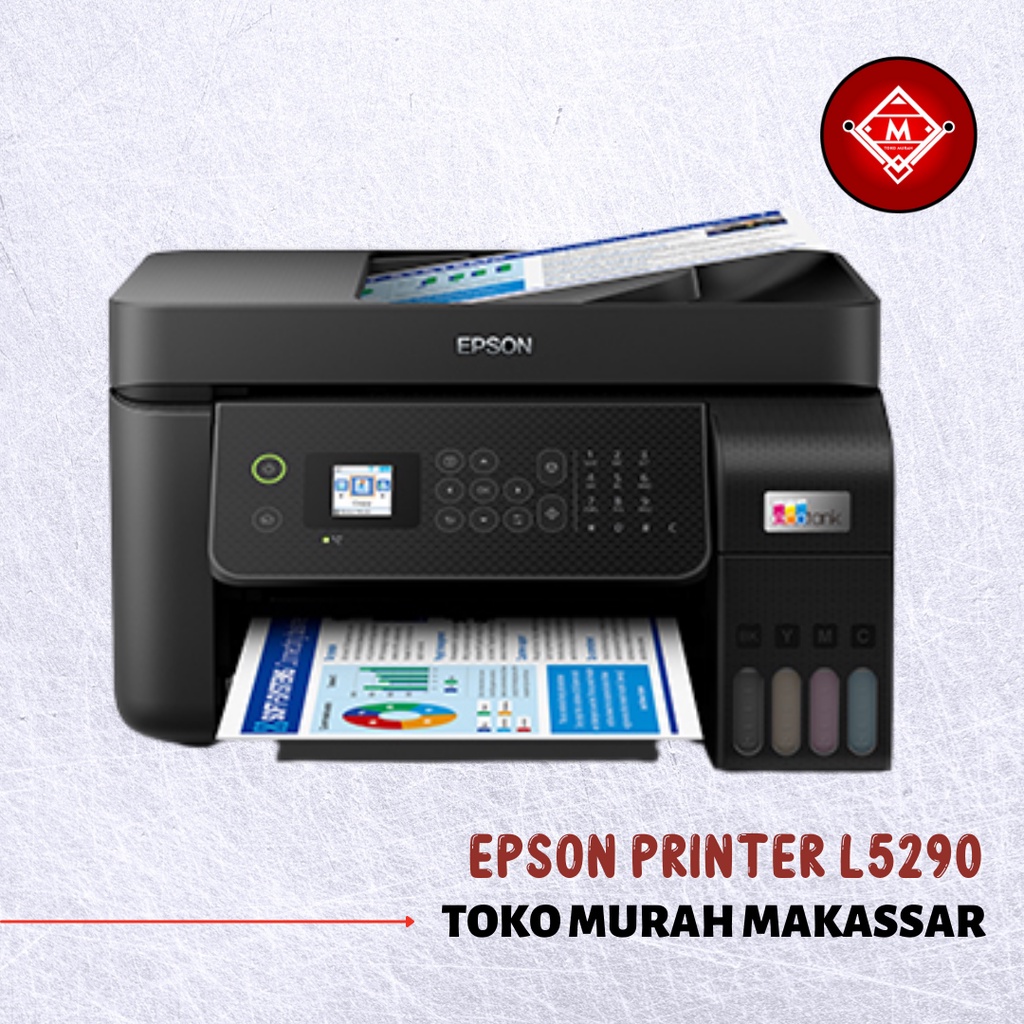 Jual EPSON PRINTER L5290 / PRINTER EPSON L5290 AIO WIFI PENGGANTI L5190 / PRI59-EPS | Shopee ...
