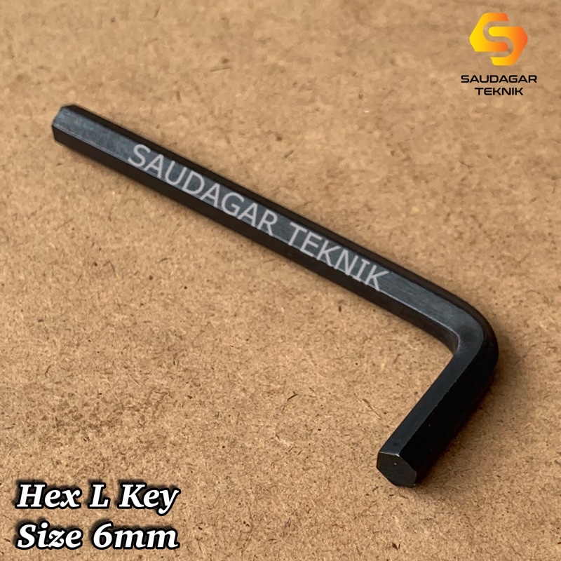 Jual Kunci L 6mm Pendek Hex Key 6 mm Kualitas baik | Shopee Indonesia
