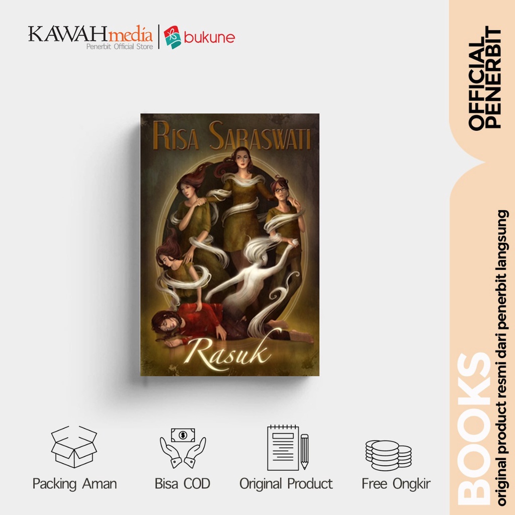 Jual Buku Novel Misteri - Rasuk - Risa Saraswati - Bukune | Kawah Media ...
