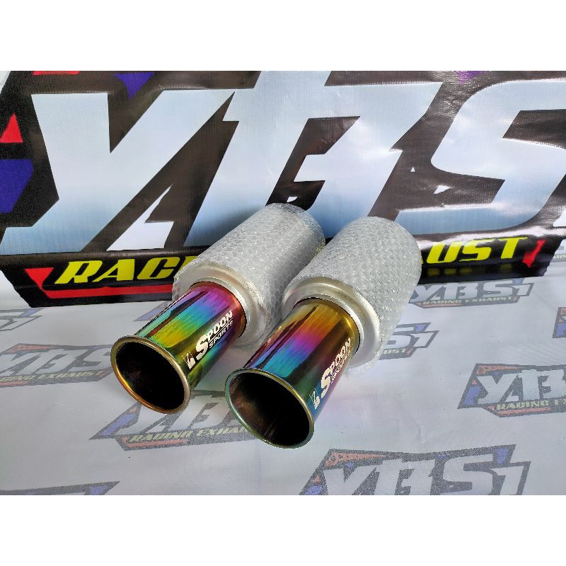 Jual KNALPOT MOBIL RACING SPOON SPORTS SUARA BAS ADEM UNTUK SEMUA JENIS ...