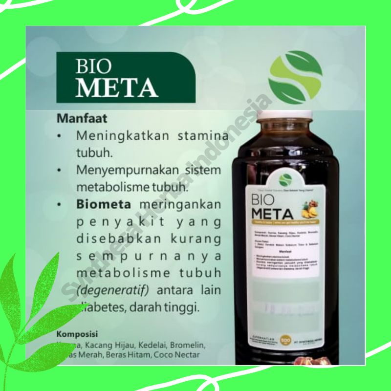 Jual BioMeta Bio Herba Herbal Organik ProBiotik Sinbiotik Enzimatik ...