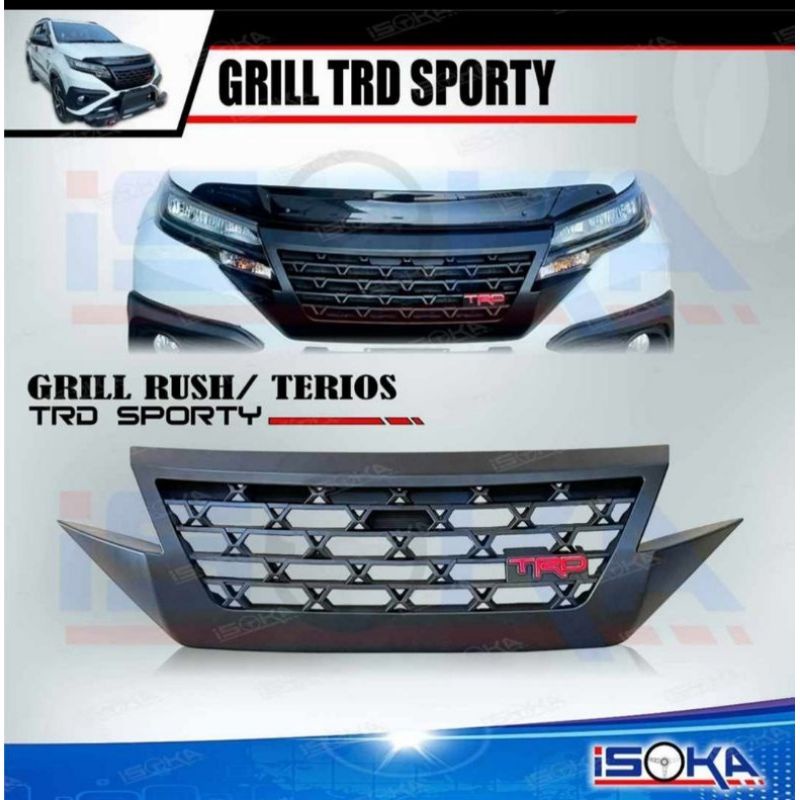 Jual Grill Front Grill All New RUSH All New TERIOS 2018 2019 2020 2021 ...