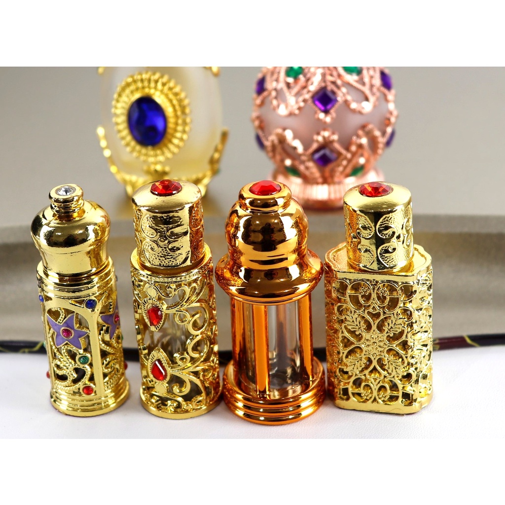 Jual Botol Parfum Refillable Bahan Metal Gaya Arab Harga per Pc ...