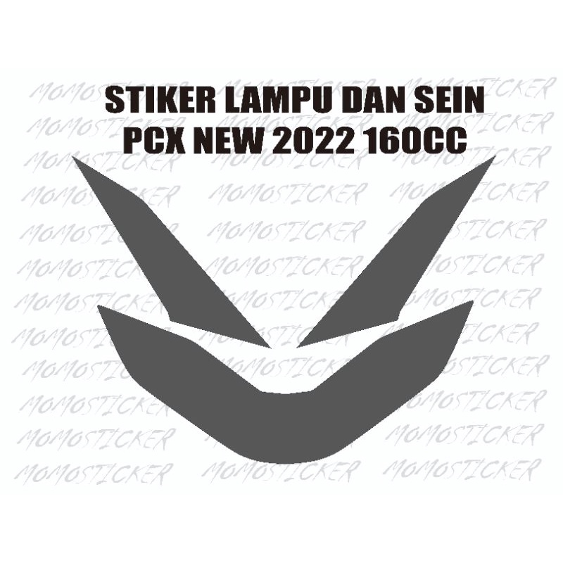Jual Stiker lampu smoke pcx 160cc depan belakang stiker alis pcx new ... Jual Stiker lampu smoke pcx 160cc depan belakang stiker alis pcx new ...