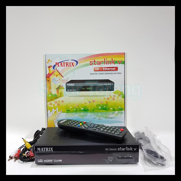 Jual Jual Murah Receiver Matrix Starlink V Hd Ethernet Cuci Gudang ...