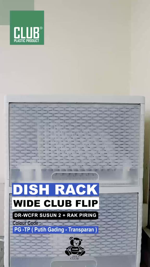 Jual RAK PIRING PLASTIK CLUB / RAK PENYIMPANAN PIRING GELAS BOTOL / RAK ...