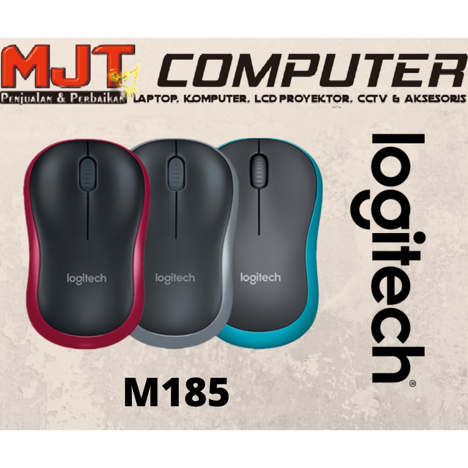 Jual Logitech M185 Mouse Wireless Compact untuk Windows, Mac, ChromeOS ...