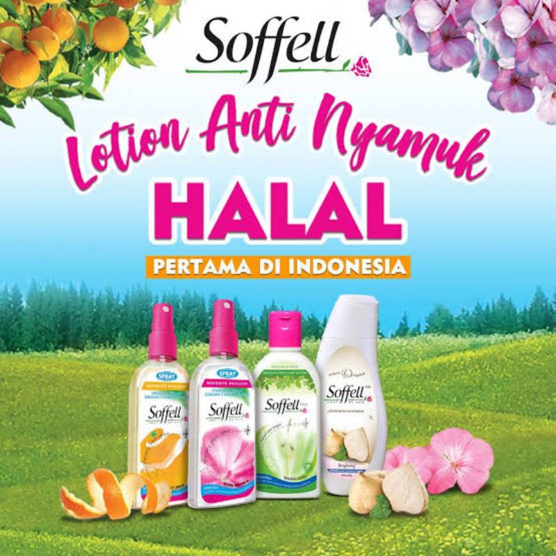 Jual Soffell / Sofel Botol lotion anti nyamuk | Shopee Indonesia