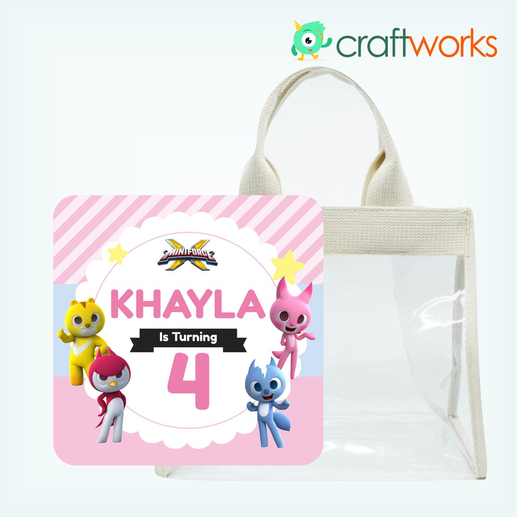 Jual LABEL STICKER KOTAK CUSTOM - 10 CM ISI 8 PCS | Shopee Indonesia