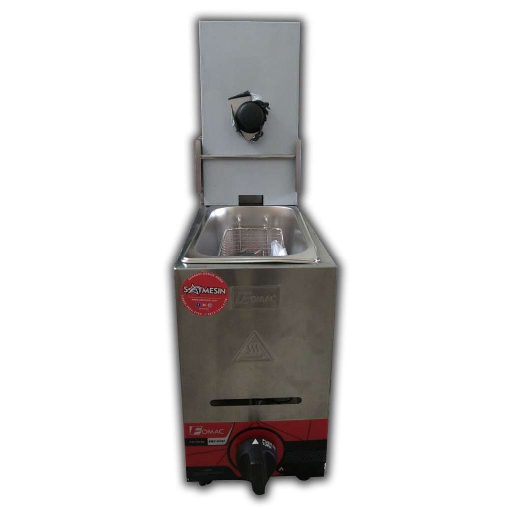 Jual SATMESIN fry gf61 Mesin Penggorengan Gas / Gas Deep Fryer Fomac ...