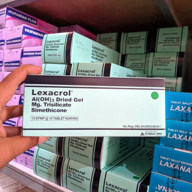 Jual LEXACROL Obat Maag PER STRIP | Shopee Indonesia