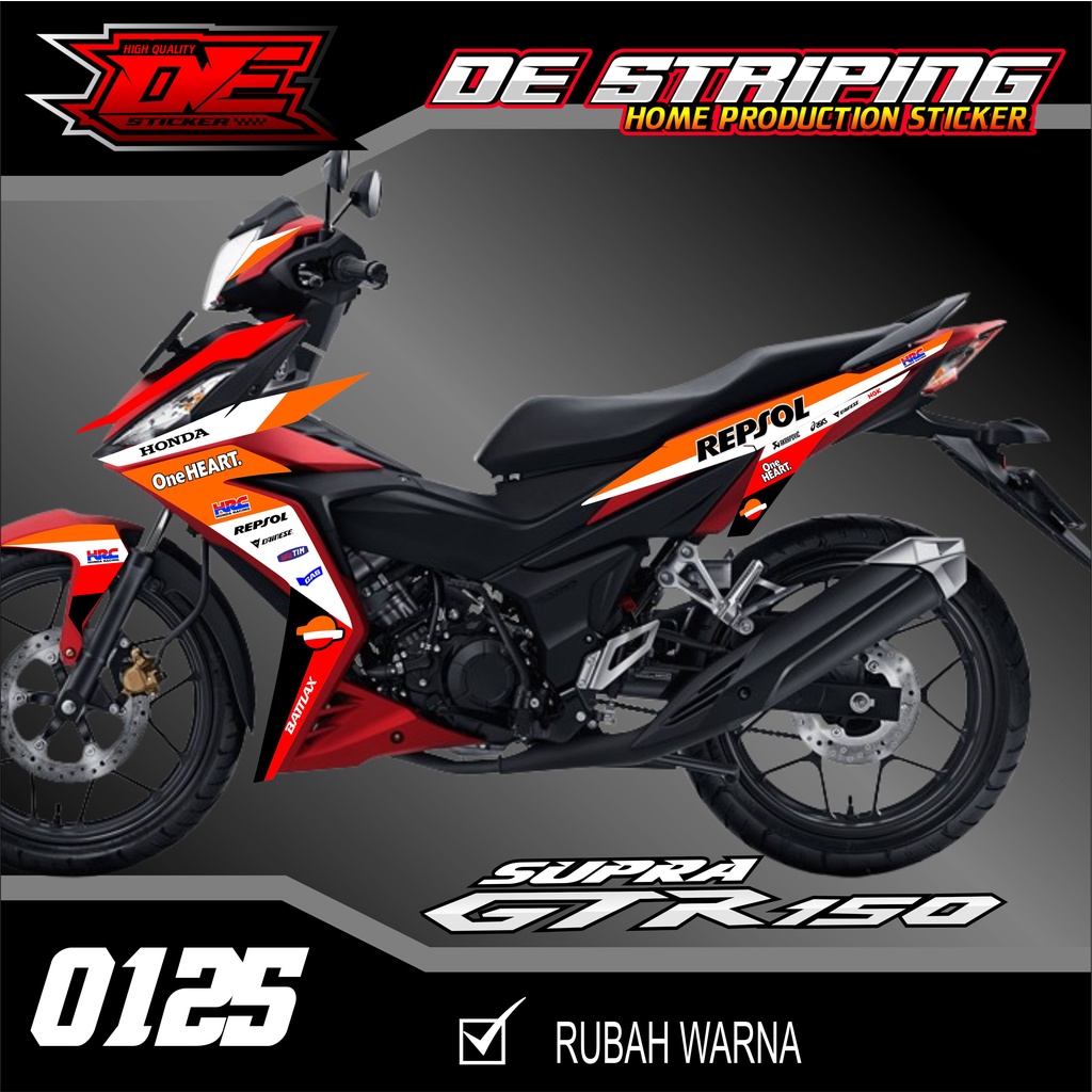 Jual striping stiker honda gtr 150 repsol racing | Shopee Indonesia