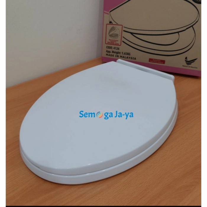 Jual Coarcella Tutup Closet Duduk Universal Toilet Soft Close Tebal ...