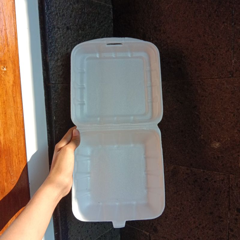 Jual Kotak Makan STEROFOAM Box Gabus /Sterofoam Wadah makanan bubur mie ...