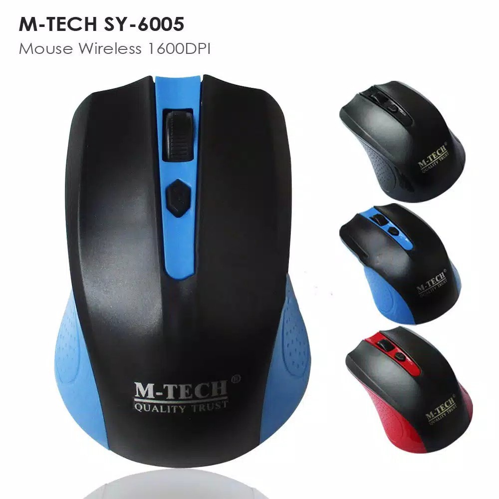 Jual M-Tech Original Mouse Wireless 6005 | Shopee Indonesia