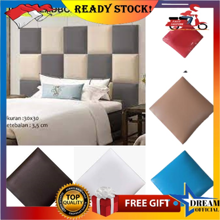 Jual Wallpaper Dinding (Wall Panel)Oscar Premium Soft Pack Headboard ...