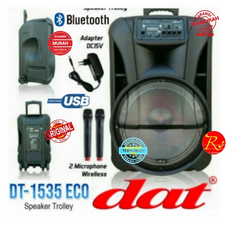 Jual Speaker Meeting 15 Inch Akfit DAT 1535 Bluetooth Usb 2 Mic ...