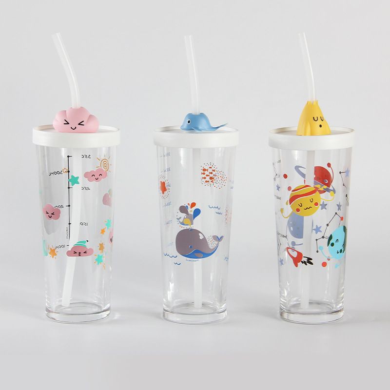 Jual Botol Tumbler Animasi Luminarc 425ml / Gelas Tumbler Sedotan ...