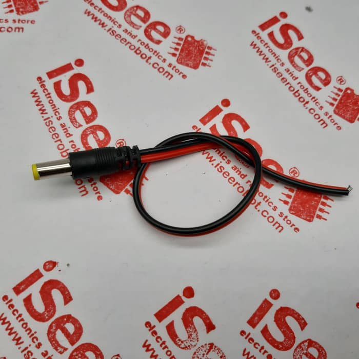 Jual DC Power Cable Male Connector 5.5*2.1mm 5.5x2.1mm kabel jack DC ...