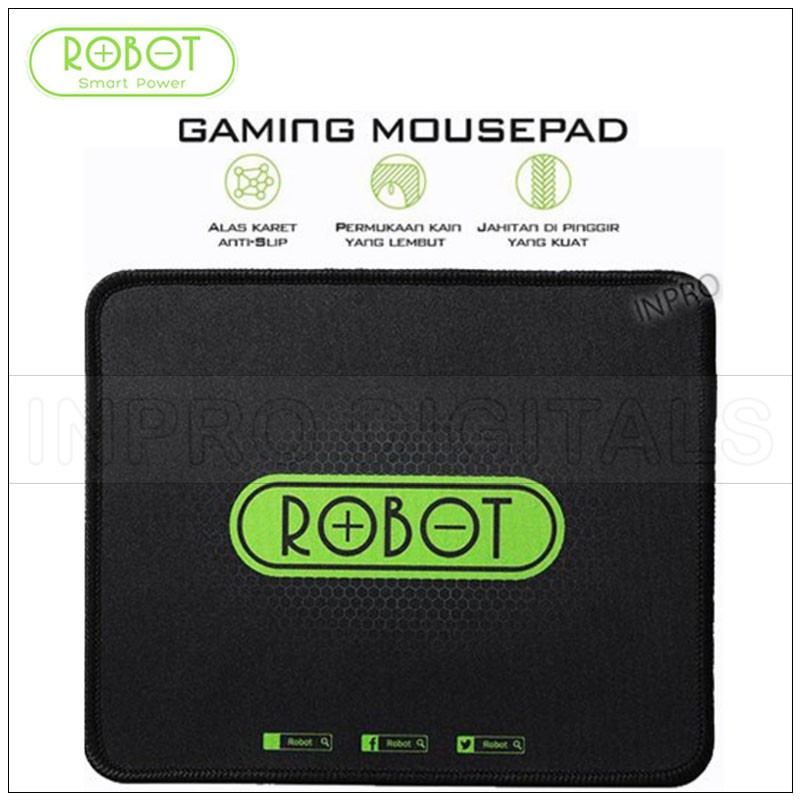 Jual Robot Gaming Mousepad MP01 / RP01 Black / DAP MP-021 | Shopee ...