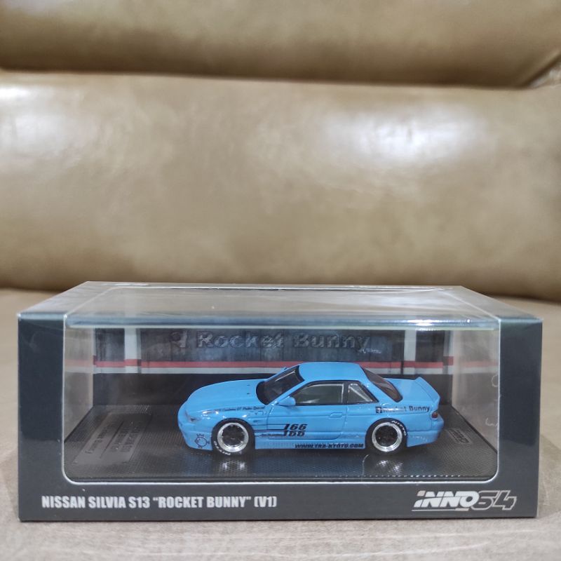 Jual Inno64 Nissan Silvia S13 Pandem Rocket Bunny (V1) Light Blue ...
