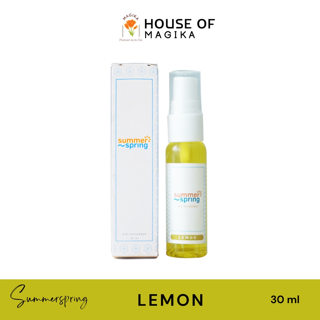 Jual Summerspring Pengharum Spray Lemon Pewangi Parfum Ruangan Mobil ...