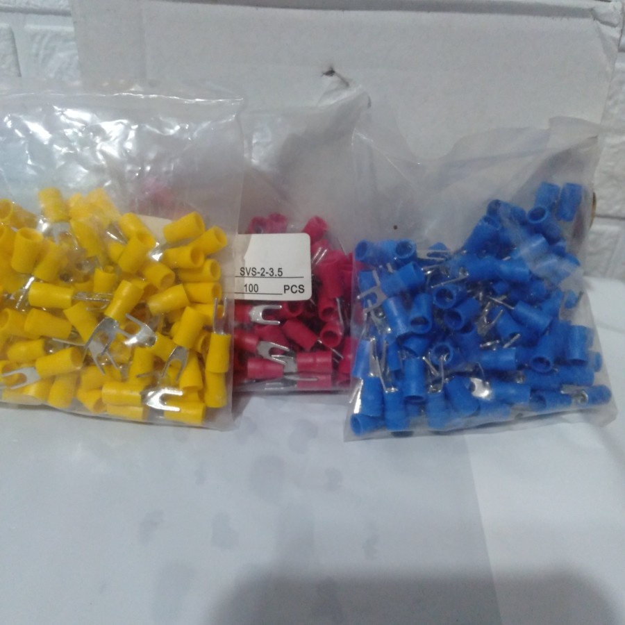 Jual Skun Kabel Y 2-3,5 Biru merah kuning 2,5mm | Shopee Indonesia