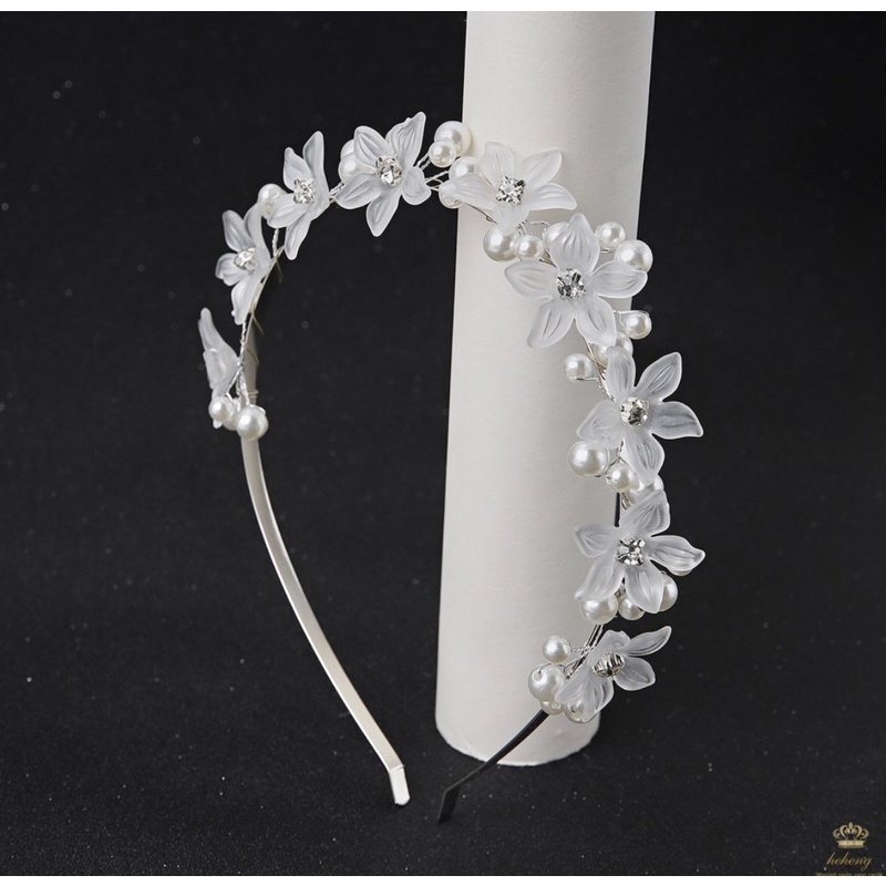 Jual Bando bunga hiasan bunga kepala BND BG TRNSPRN | Shopee Indonesia