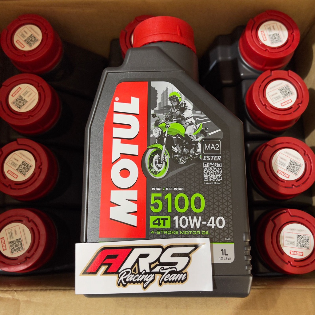 Jual OLI MOTUL 5100 10W 40 1L - OLI MOTOR MOTUL 5100 4TAK 10W 40 1 LITER | Shopee Indonesia