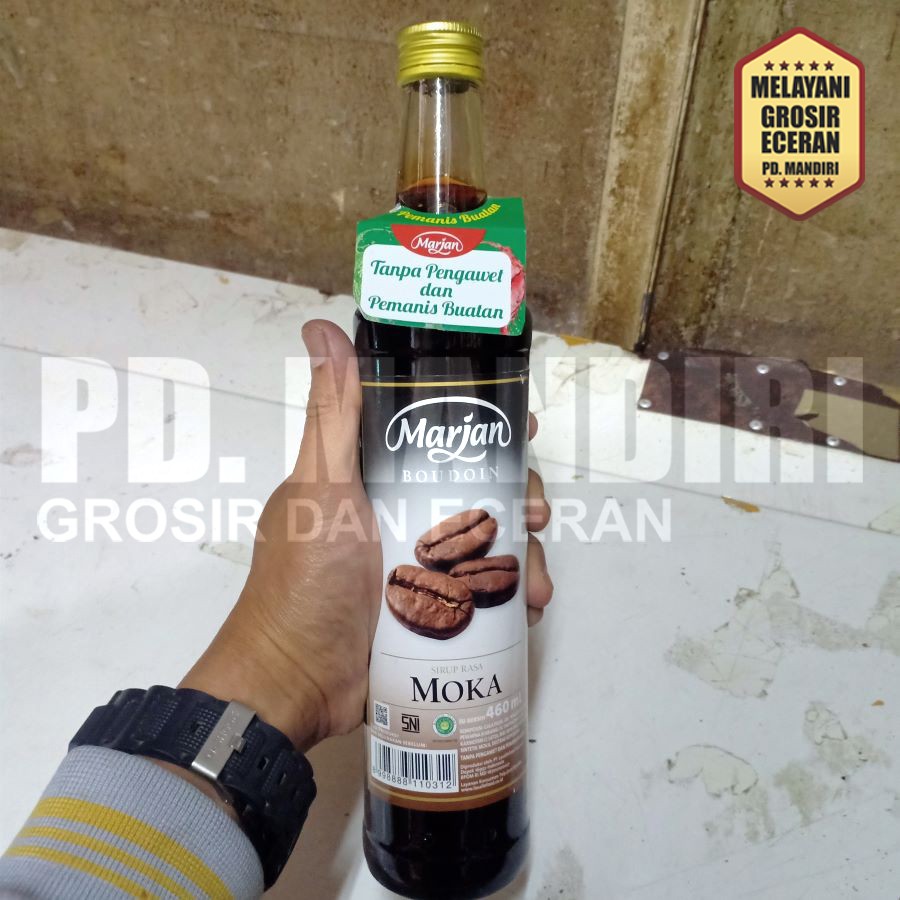 Jual MARJAN BOUDOIN SIRUP RASA MOKA 460 ML | Shopee Indonesia