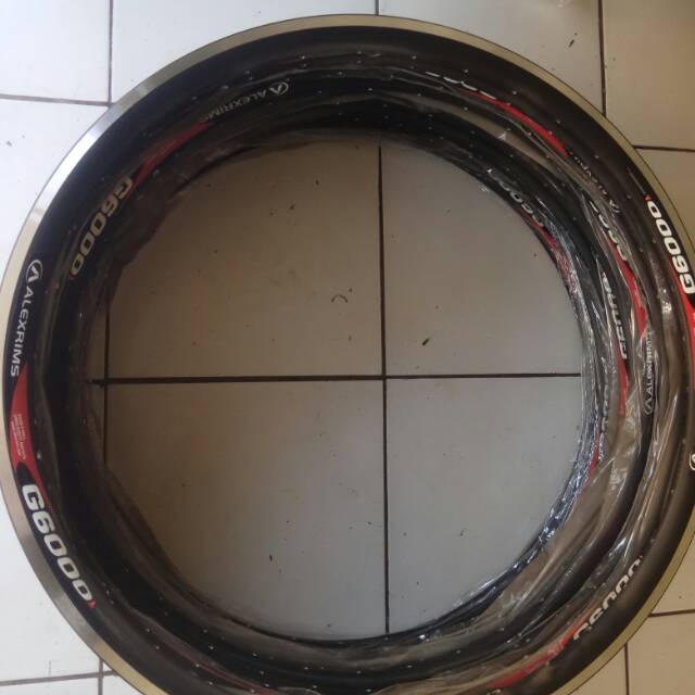 Jual Rims 700c alexrims g6000 36h | Shopee Indonesia