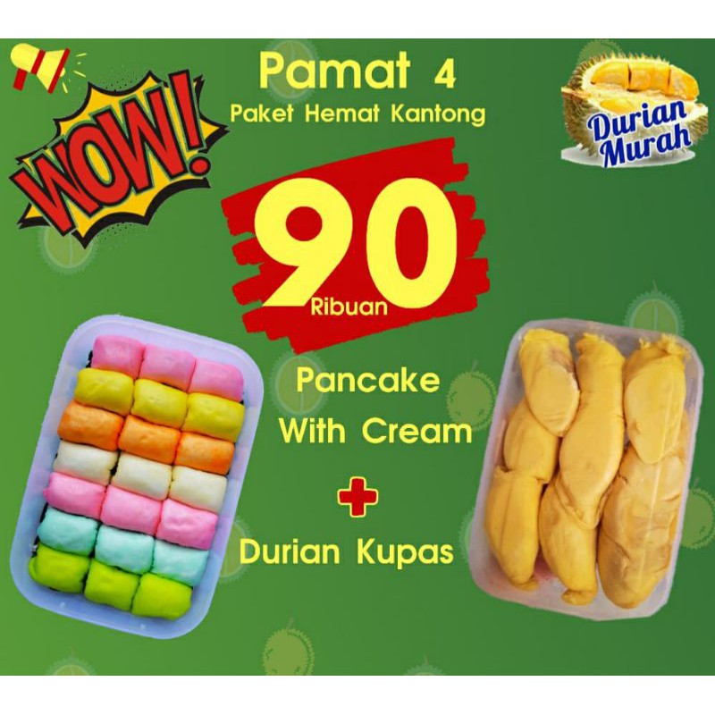 Jual PAMAT 4 (1 Durpas + 1 Pancake) | Shopee Indonesia